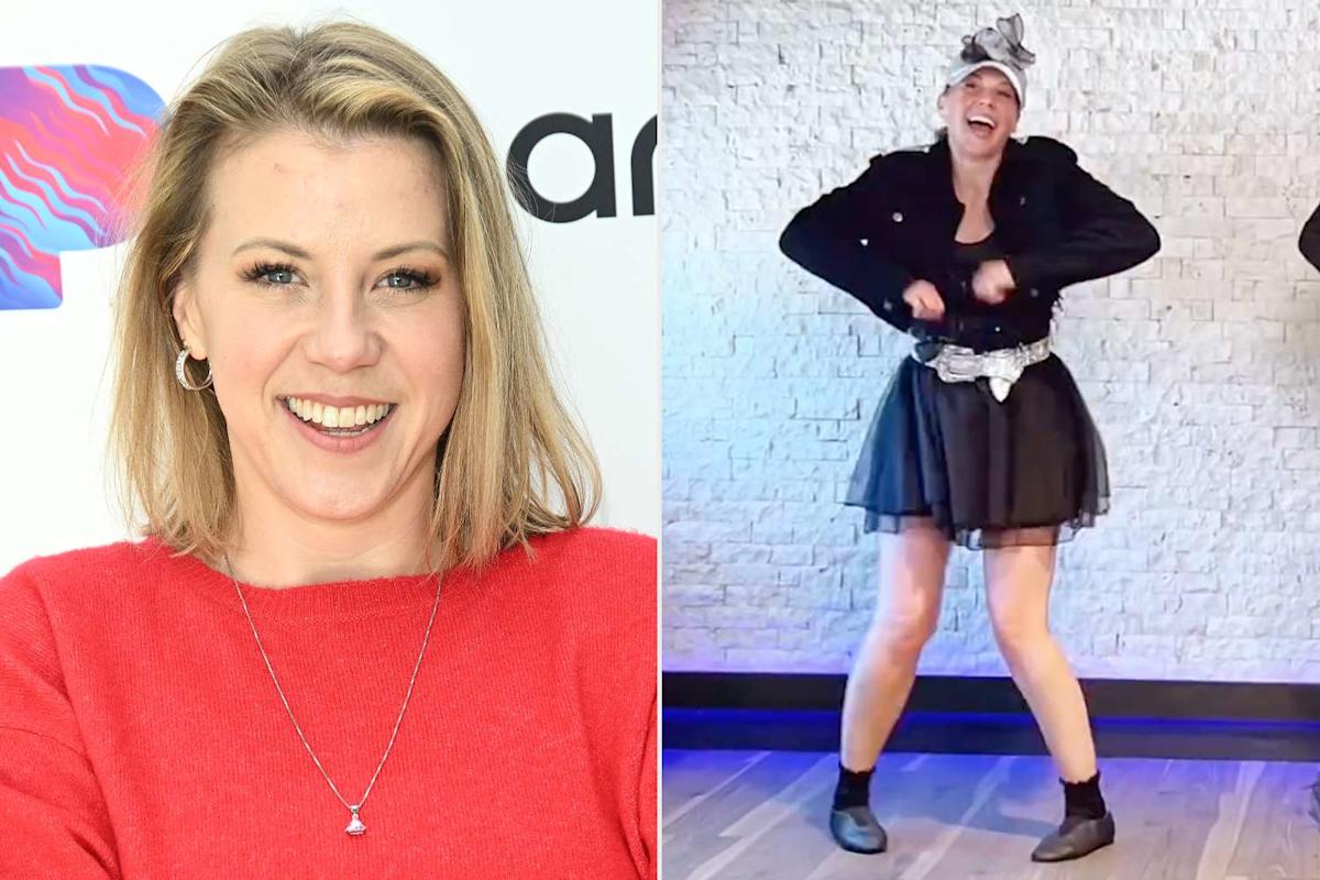Jodie Sweetin Talks Nailing the Famous 'Stephanie Tanner Dance' Again ...