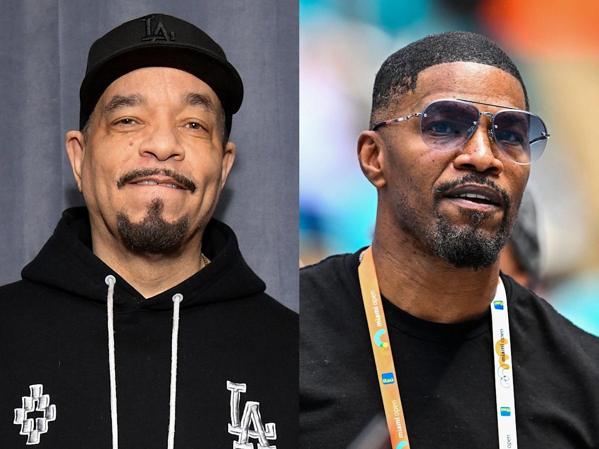 Ice-T slams speculation about Jamie Foxx being a 'clone or AI' after ...