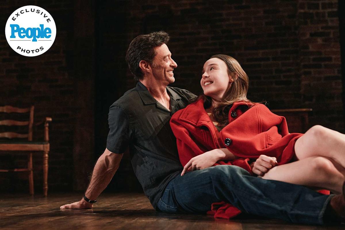 Hugh Jackman and Ella Beatty Share the Stage in First-Look Photos of “Sexual Misconduct of the ...