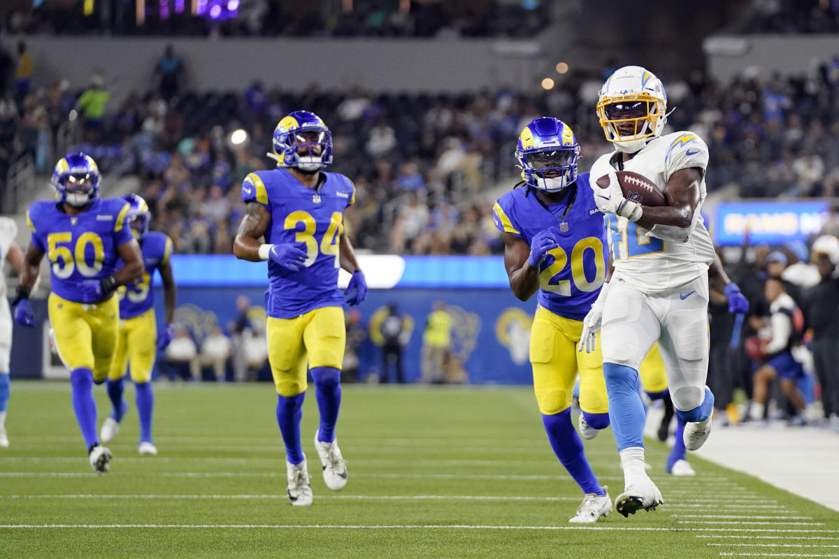 Undrafted rookie Elijah Dotson making a case for Chargers' roster spot ...
