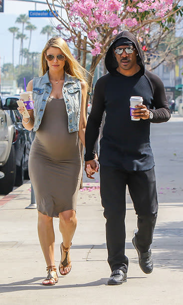 Eddie Murphy becomes dad of nine as he and girlfriend welcome a baby girl