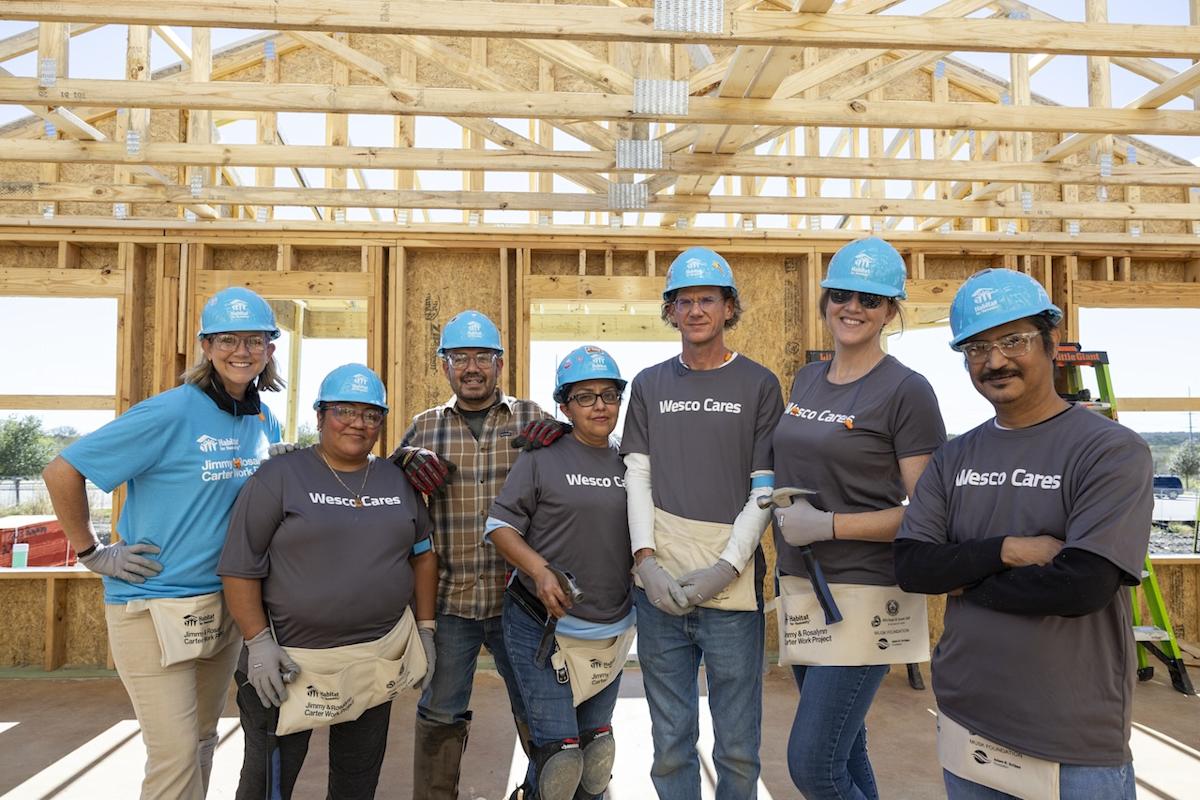 Wesco Team Members Join 2025 Jimmy & Rosalynn Carter Work Project in ...