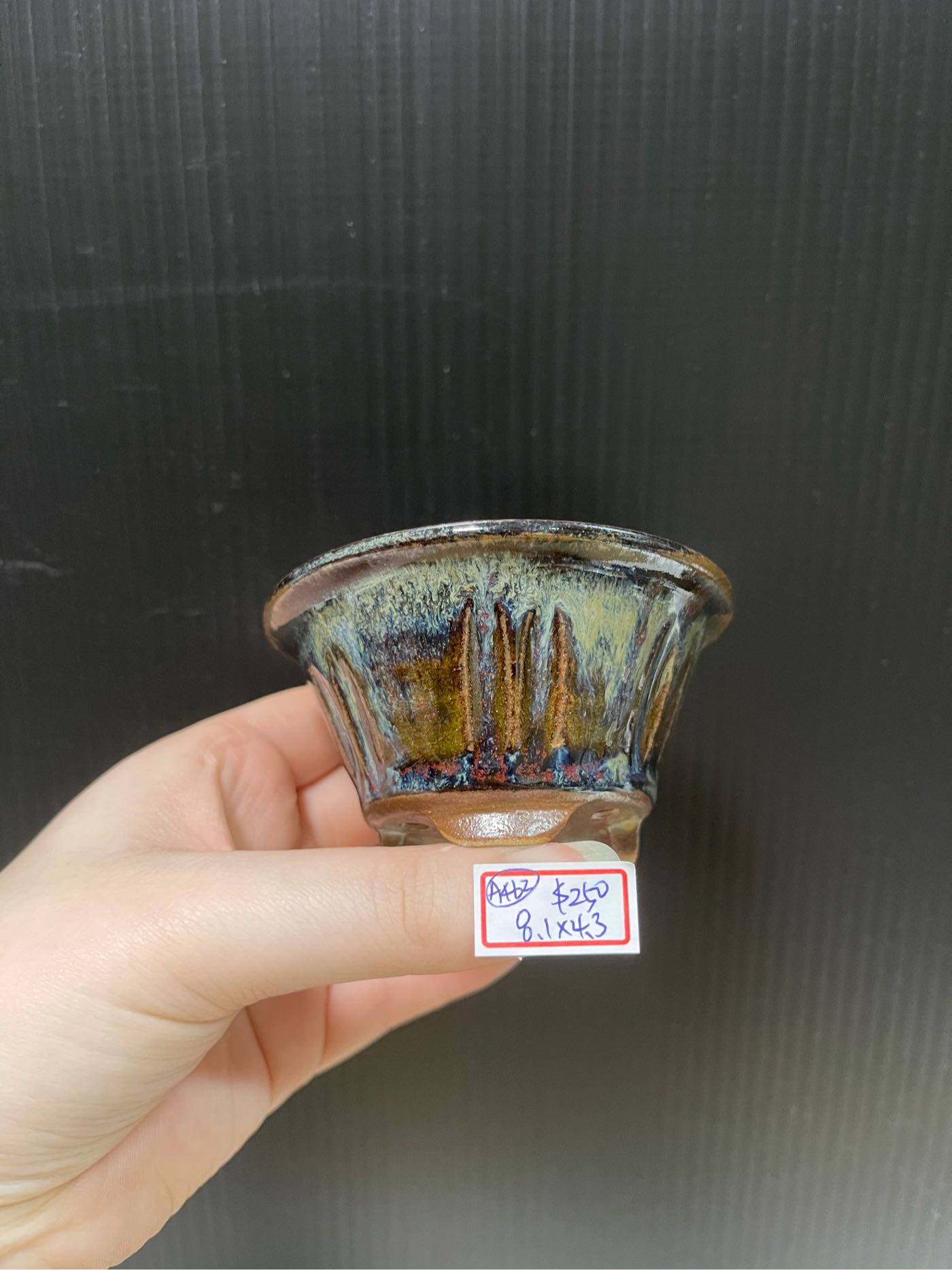 【台灣盆鉢】 正成 盆 手工陶盆 釉盆 -A462 | Yahoo奇摩拍賣