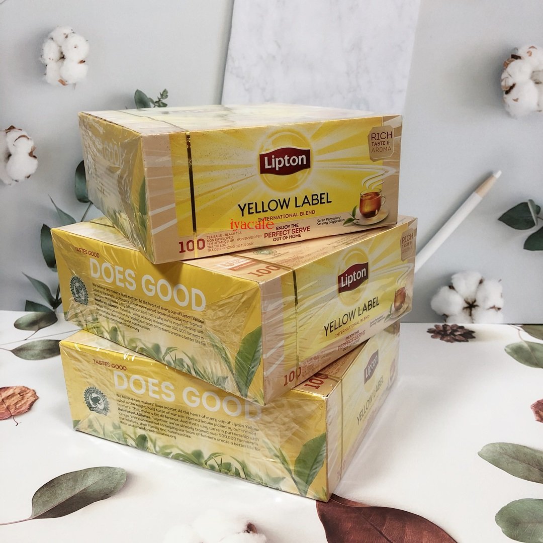 愛鴨咖啡 Lipton 立頓黃牌精選紅茶 2gx100包 | Yahoo奇摩拍賣