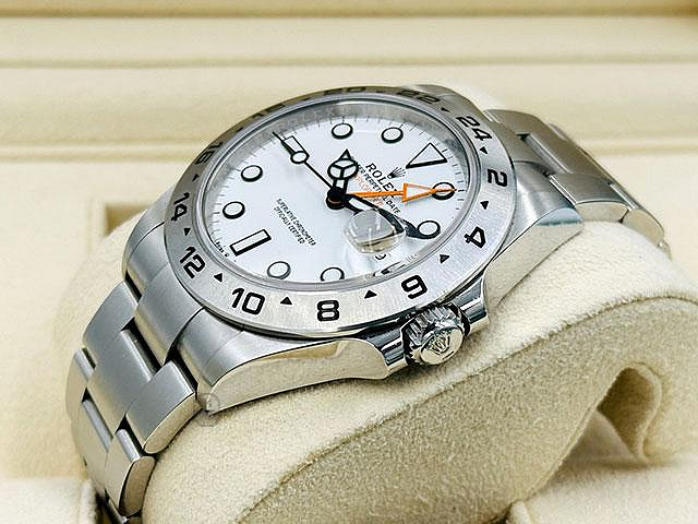 【鐘點站名錶】2022年 保單 Rolex 勞力士 226570 白面 探險家二號 GMT | Yahoo奇摩拍賣