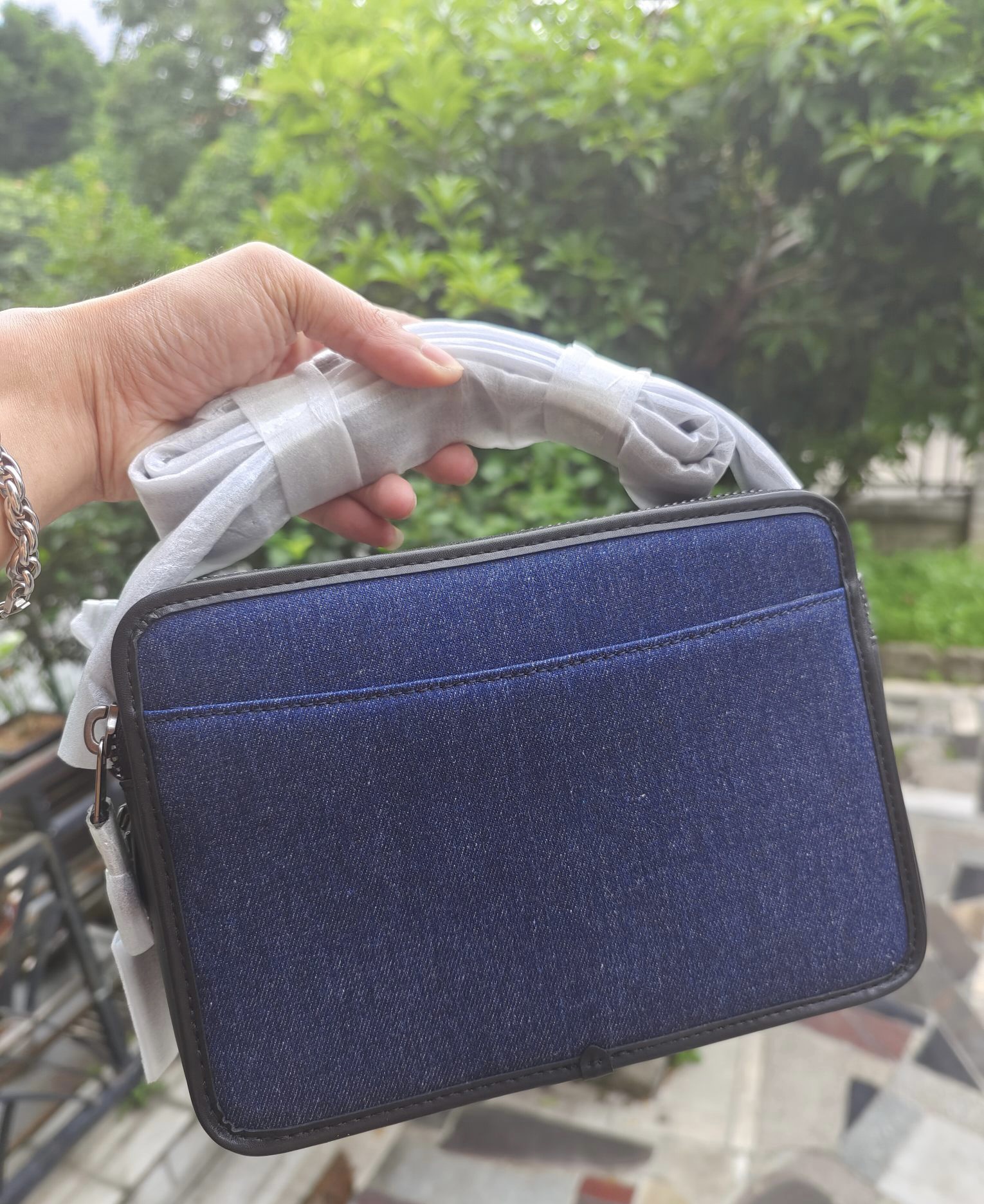 （Outlet特惠）COACH 3929 新款男士牛仔布相機包 單肩包 斜跨包 附代購憑證 | Yahoo奇摩拍賣