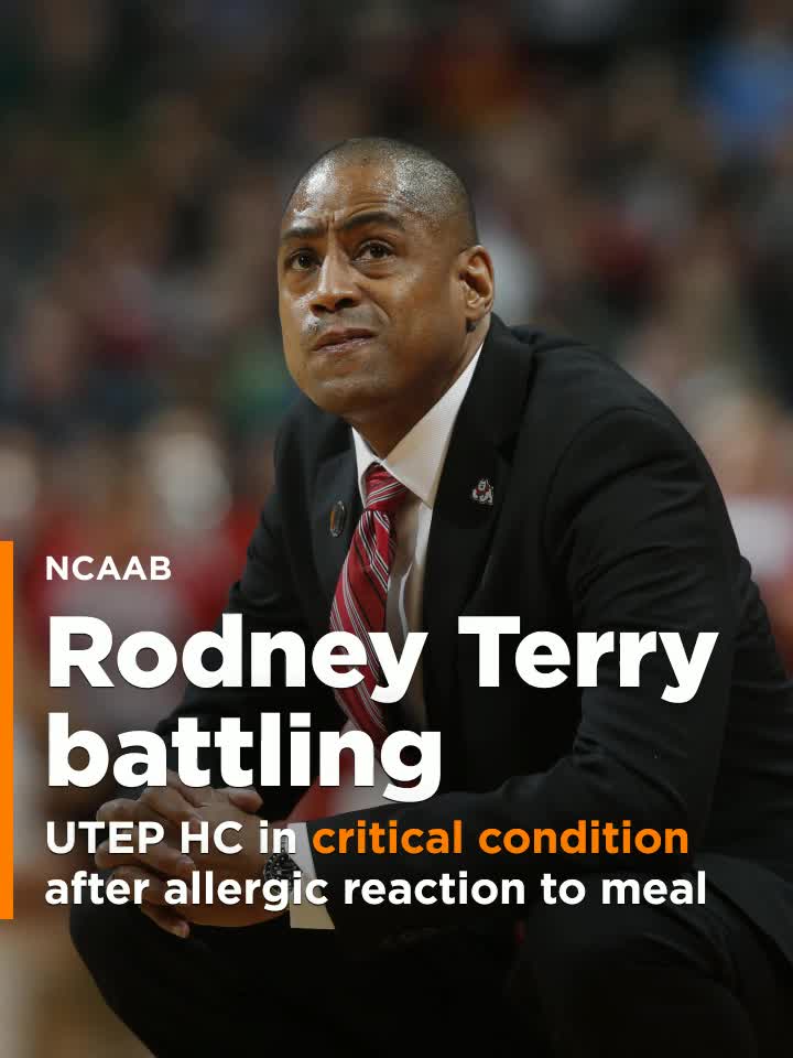 UTEP head coach Rodney Terry battling after severe allergic reaction ...