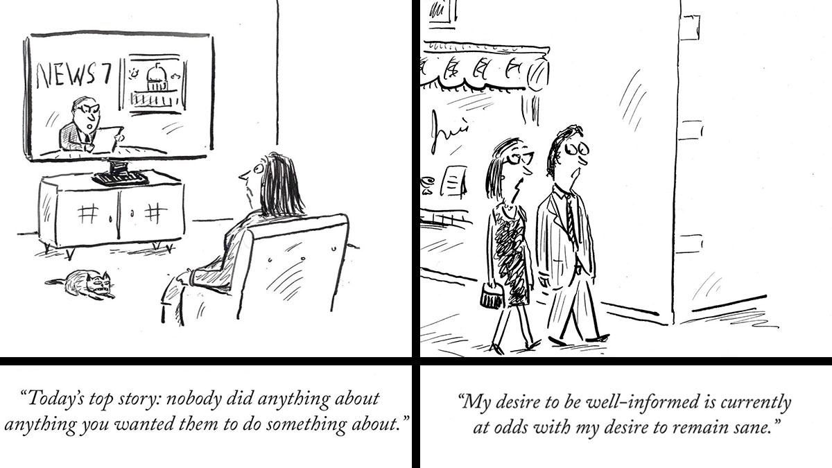 This Cartoonist Makes Single-Panel Comics That Are Both Absurd And ...