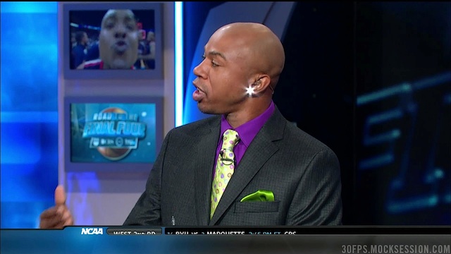 Greg Anthony is the visual personification of March Madness - Yahoo Sports