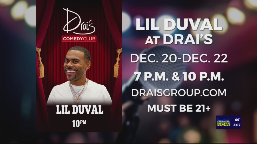 Live Your Best Life With Lil Duval at Drais Comedy Club