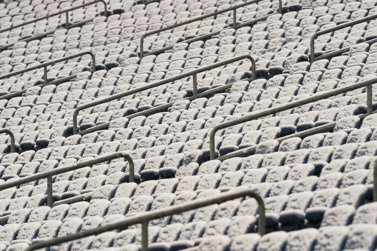 Heavy Snow Could Impact an NFL Playoff Game This Weekend - Yahoo Sports