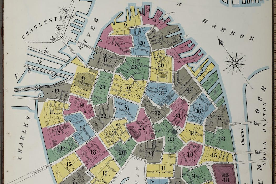 From flammable neighborhoods to moral hazards, fire insurance maps ...