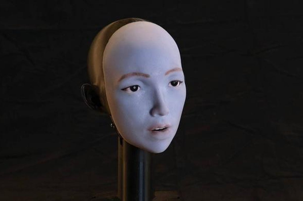 A robot learned to lip sync after watching hours of YouTube videos ...