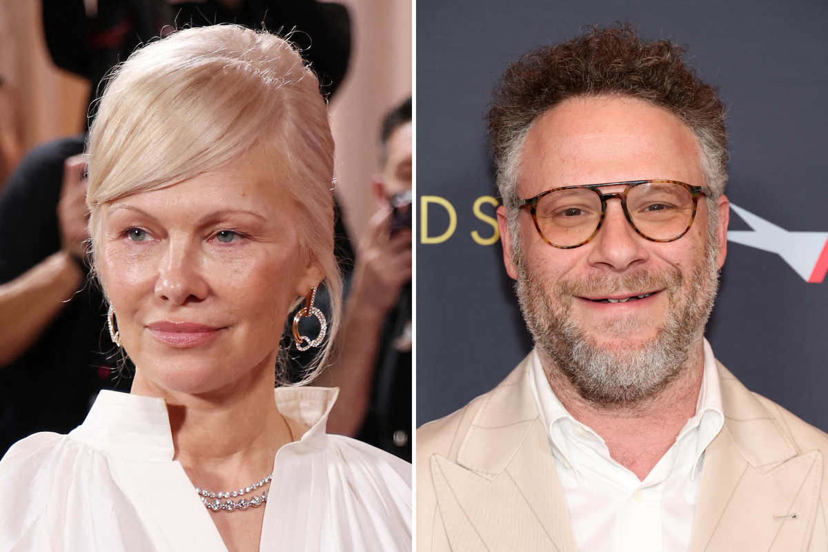 Pamela Anderson says seeing Seth Rogen at Golden Globes was ‘yucky ...