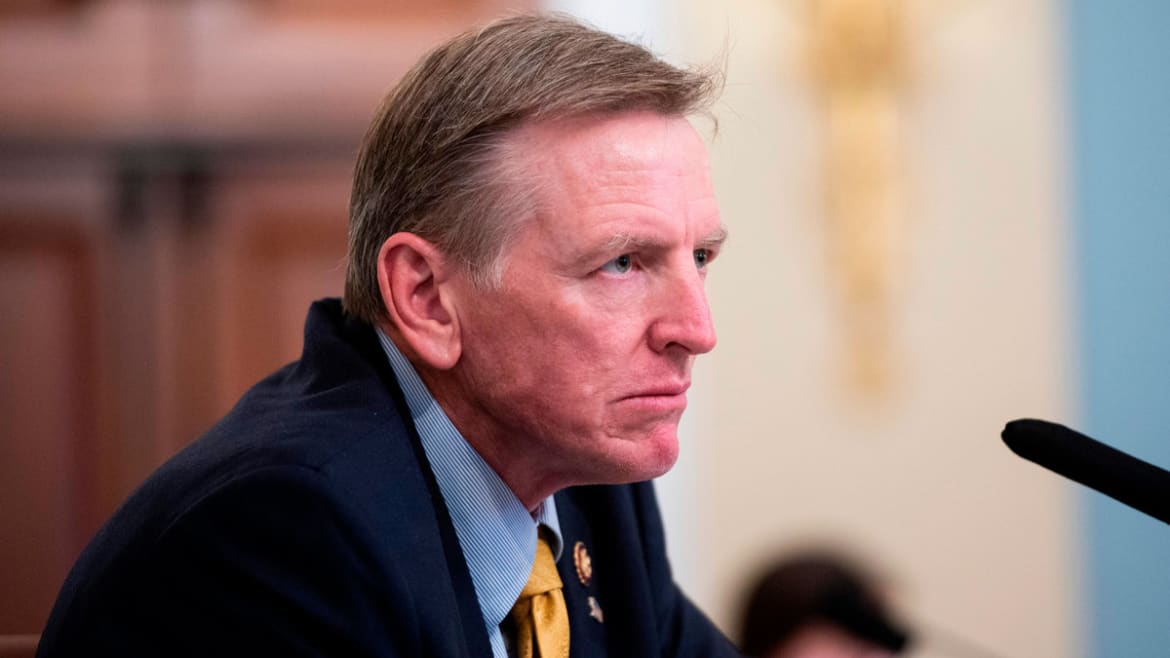 Rep. Paul Gosar Rallies With Racists While His Republican Party Whines ...