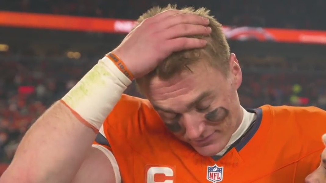 Broncos quarterback Bo Nix injures ankle, will miss the rest of season ...