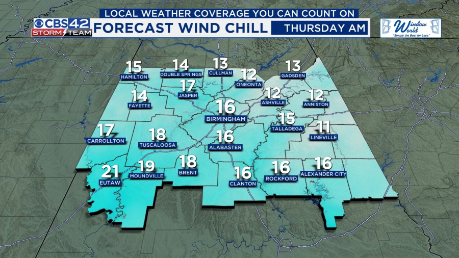 Arctic Air Arrives: Wind Chills Near 15° Tonight, Frigid Thursday ...