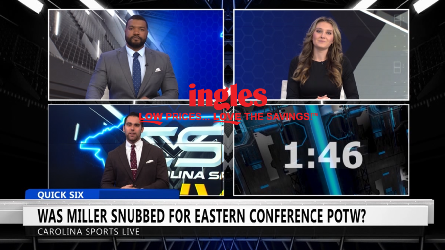 QUICK SIX: Was Brandon Miller snubbed for player of the week? Is DJ ...