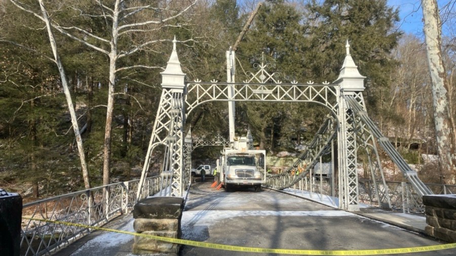 Mill Creek Park’s ‘Cinderella bridge’ closed due to fallen tree
