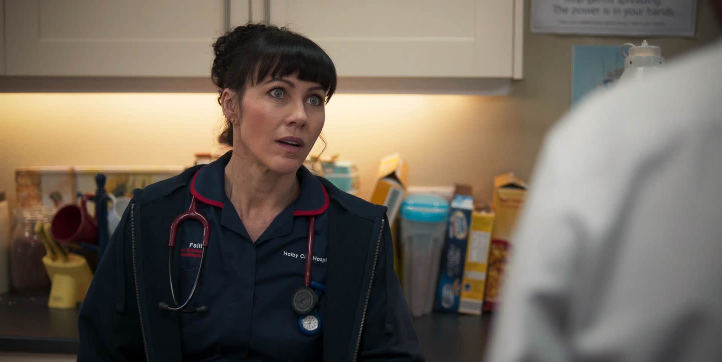 Casualty's Faith Cadogan to confront Lev Malinovsky over his affair