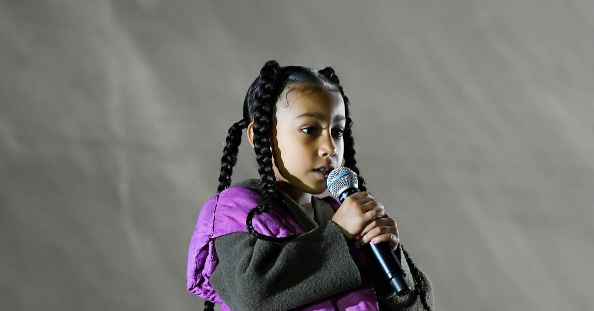 North West Sings Solo on the Runway at Kanye West's Yeezy Season 8 ...