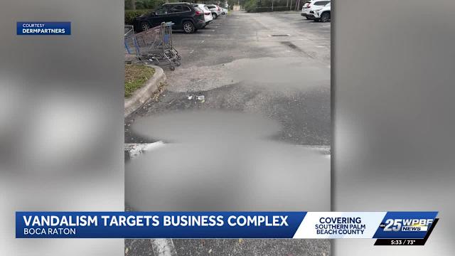 Hate symbols painted in Boca Raton business complex spark PBSO ...