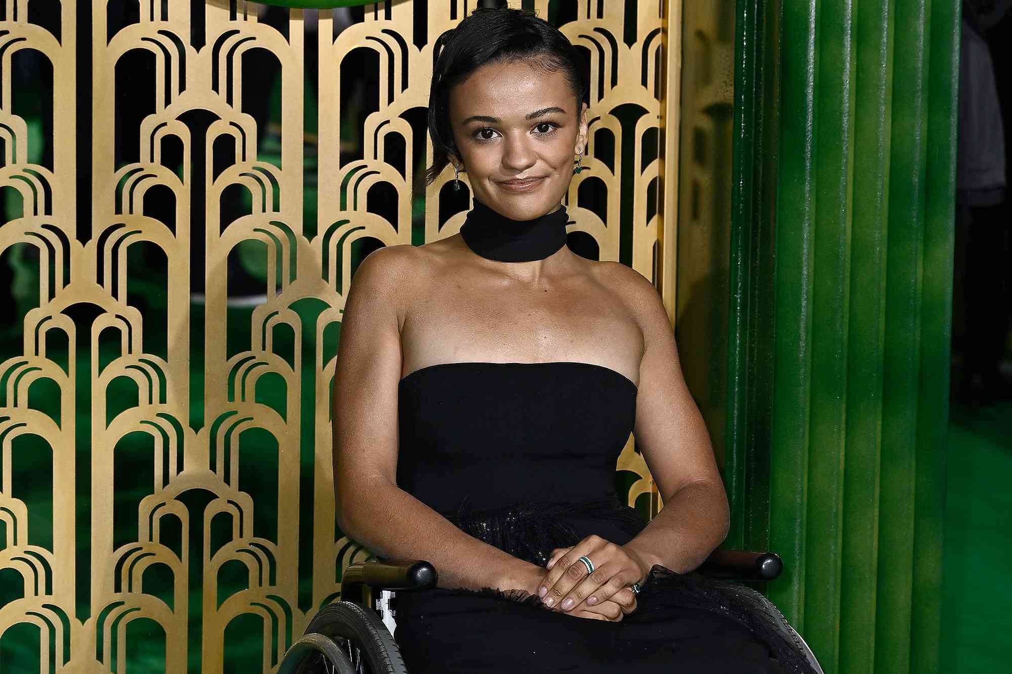 Marissa Bode falls during filming of dance number in Wicked film debut ...