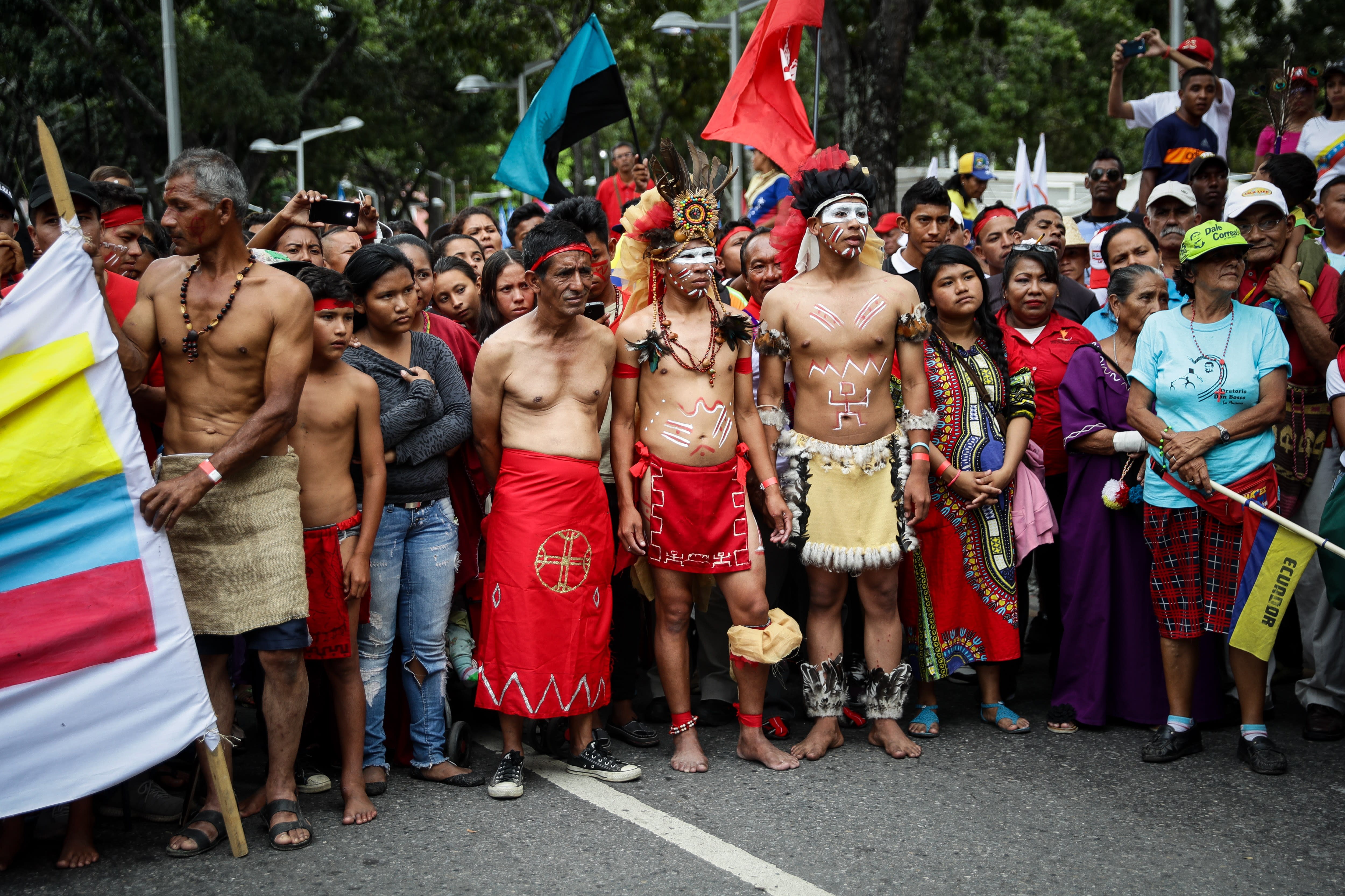 Indígenas venezolanos respaldan a sus "hermanos" de Ecuador y repudian ...