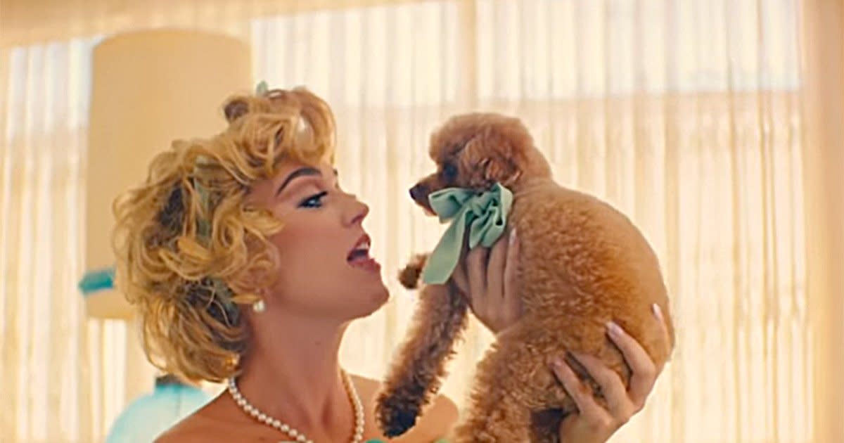 Katy Perry's Dog Nugget Stars in Music Video for Her New Single 'Small ...