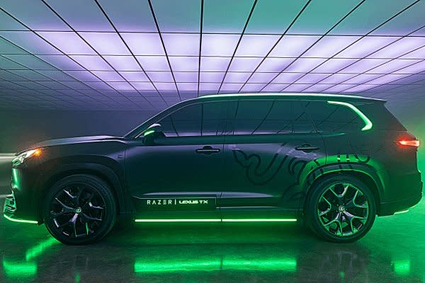 LEXUS與電競遊戲Razer跨界合作打造Razer Lexus TX 遊戲車 - Yahoo汽車機車