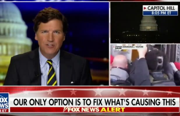 Tucker Carlson Says Dead Capitol Rioter Is Victim of ‘Political ...