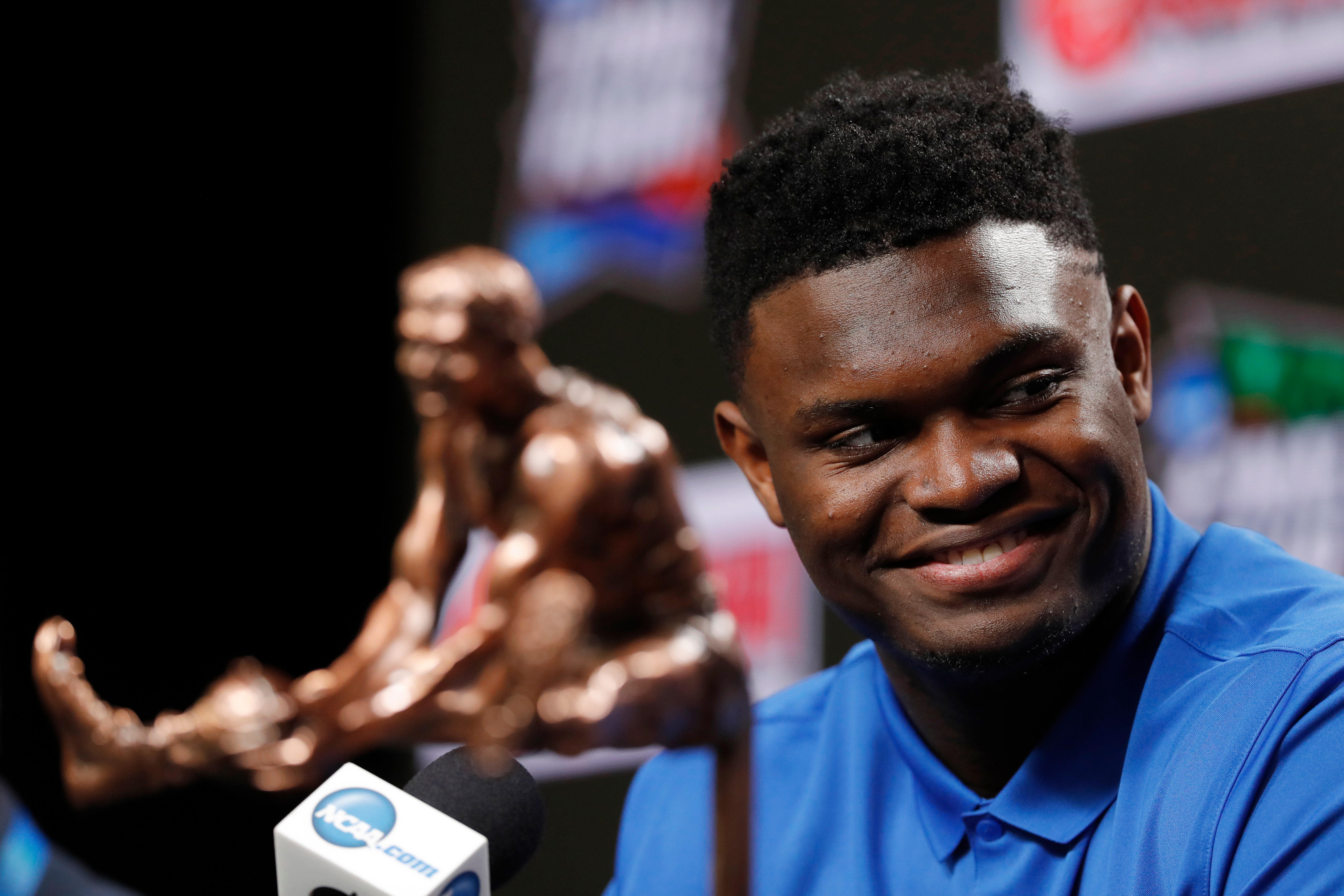 Duke star Zion Williamson declares for NBA draft