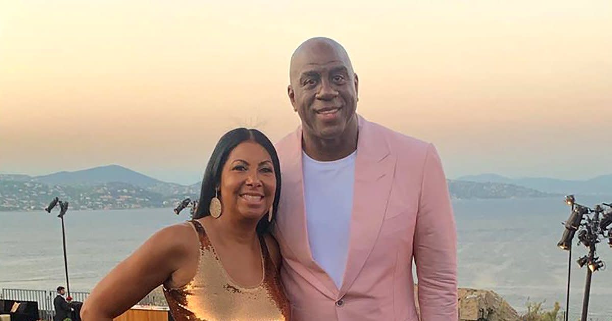 Magic Johnson and Wife Cookie Celebrate Their 60th Birthdays with ...