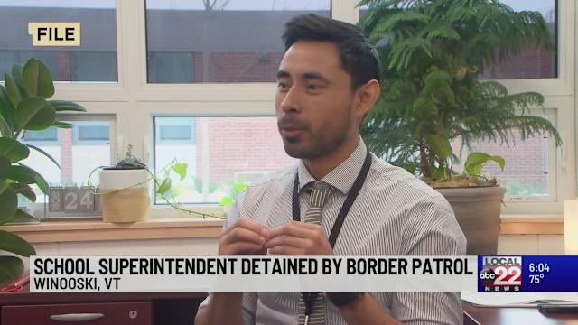 Winooski superintendent detained by Border Patrol