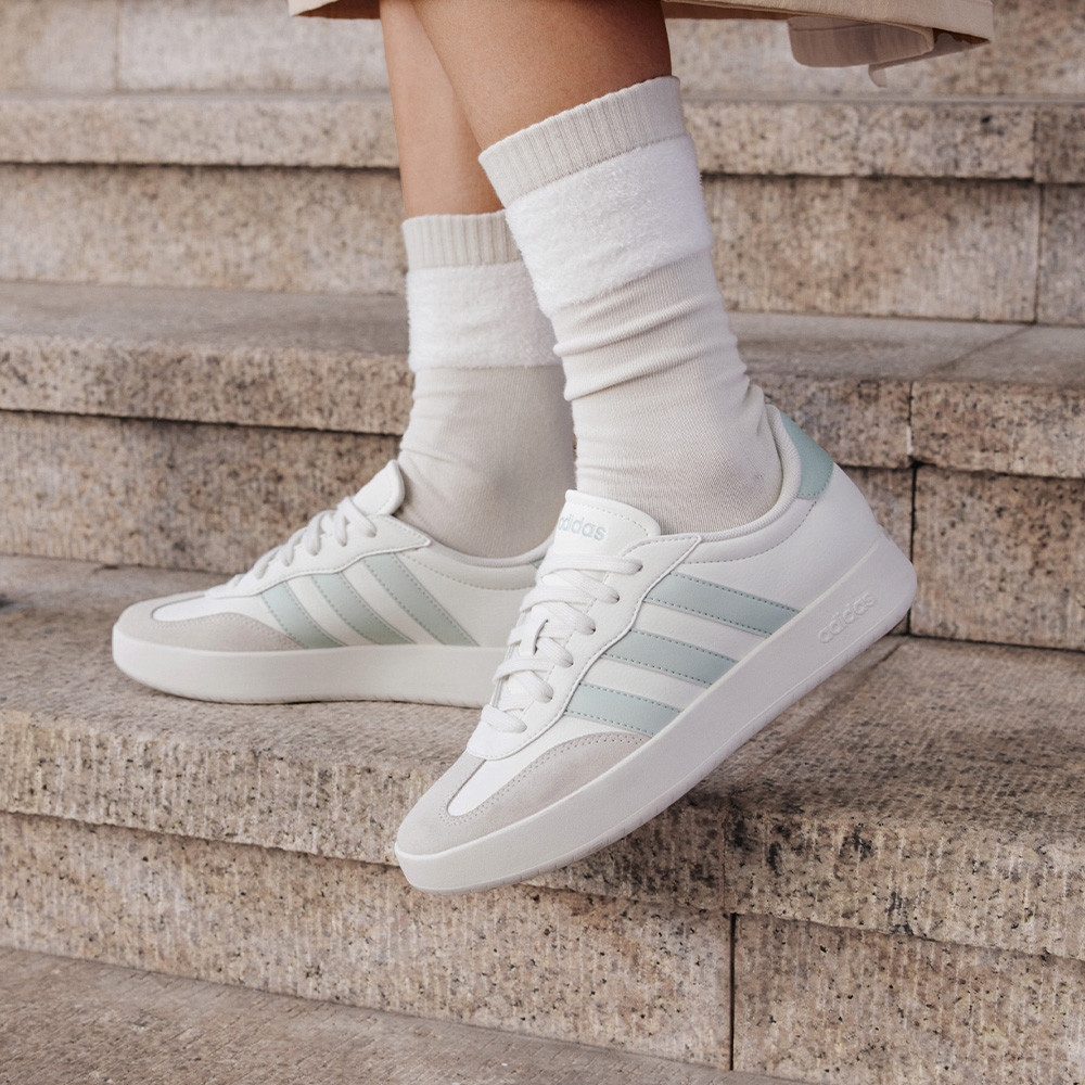 【adidas 愛迪達】 BARREDA 運動休閒鞋 女鞋 JI4905 | 休閒鞋 | Yahoo奇摩購物中心