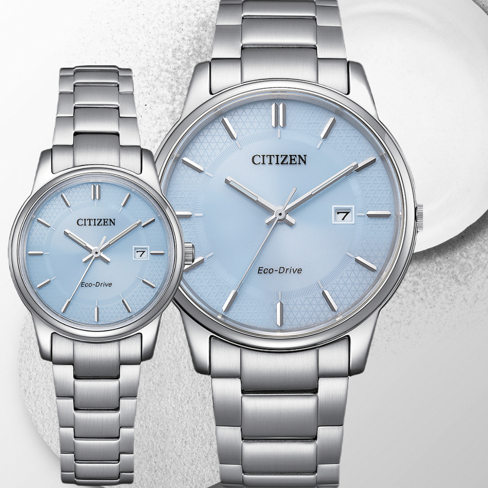 CITIZEN星辰 PAIR 情侶對錶 光動能對錶 BM6978-77L + EW2318-73L | 對錶 | Yahoo奇摩購物中心
