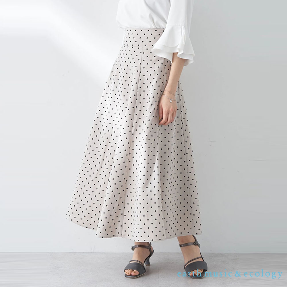 earth music 後綁帶造型設計長裙 | 長裙 | Yahoo奇摩購物中心