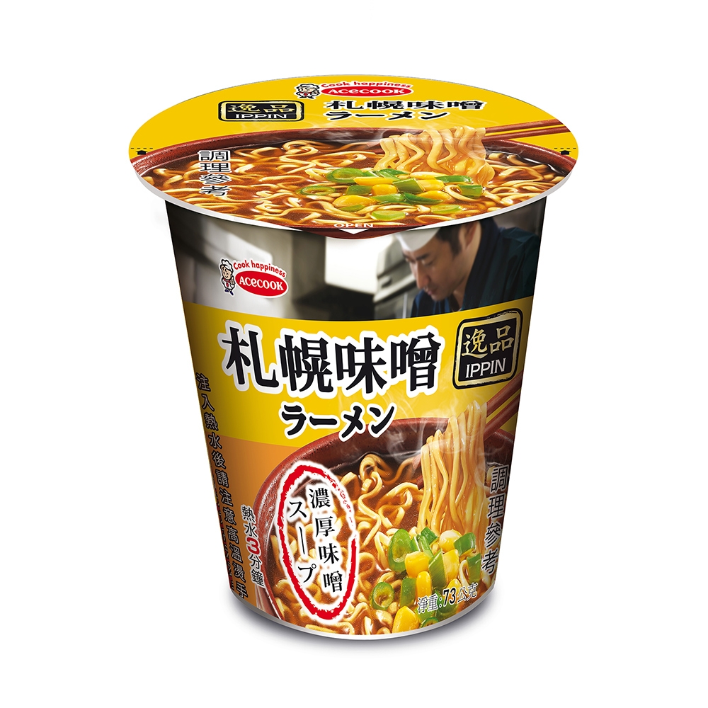 ACECOOK 札幌味噌風味杯麵(73g) | 泡麵 | Yahoo購物中心
