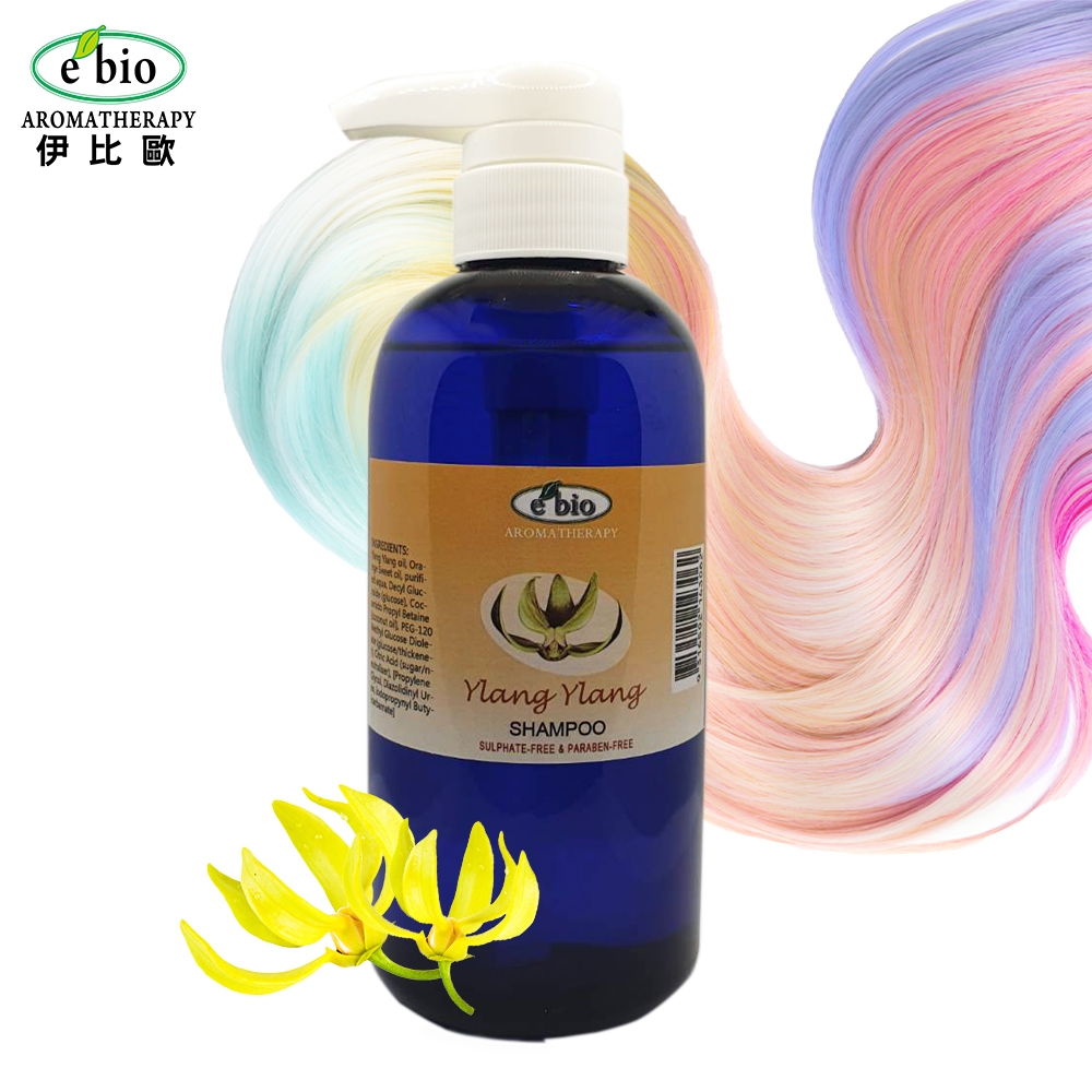 ebio伊比歐伊蘭精油洗髮精500ml-染燙髮質適用 | 受損修護 | Yahoo奇摩購物中心