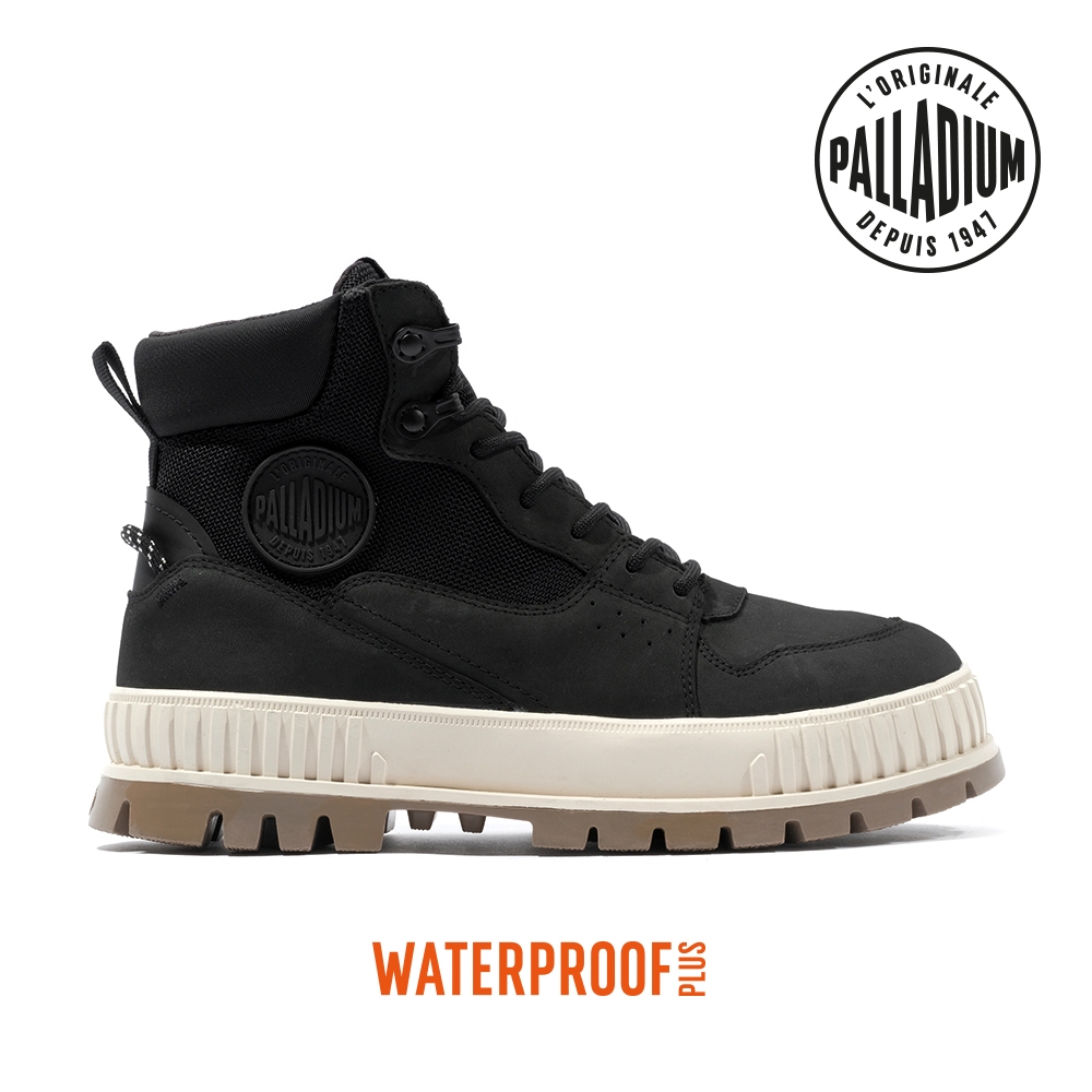 PALLADIUM PALLASHOCK WPN ZIP厚底巧克力橘標防水靴/防水鞋/休閒鞋-男鞋/女鞋-黑/白 | 防水靴 | Yahoo奇摩購物中心