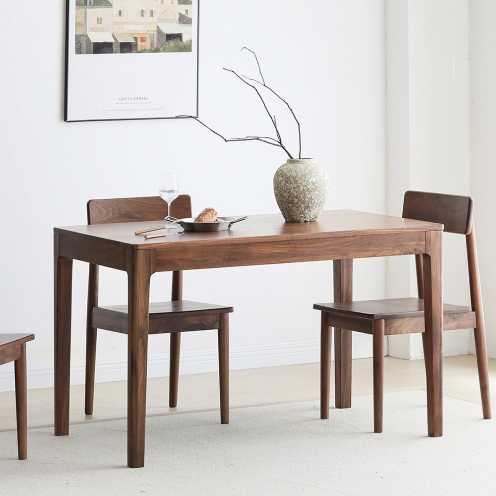 hoi! 源氏木語畢沙羅黑胡桃木1.6M餐桌 K3351 (H014313405) | 桌子/桌椅組 寬81~119cm | Yahoo奇摩購物中心