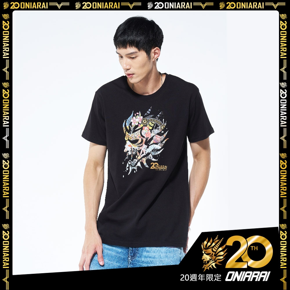 鬼洗 BLUE WAY –20週年經典圖騰短TEE(黑) | T恤 | Yahoo奇摩購物中心