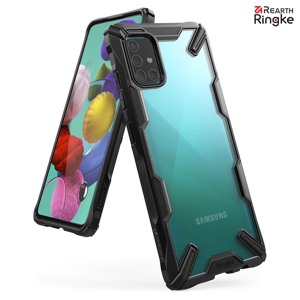 【Ringke】Rearth 三星 Galaxy A51 [Fusion X]透明背蓋防撞手機殼 | Samsung適用手機殼套 ...