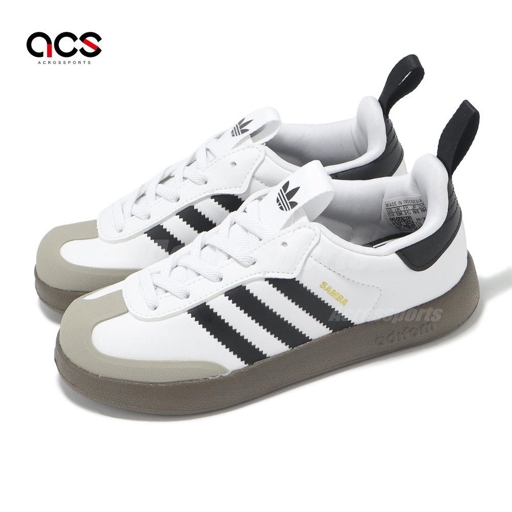 adidas 休閒鞋 AdiFom Samba 360 C 中童 白 黑 小朋友 復古 緩衝 愛迪達 IH3505 | adidas ...