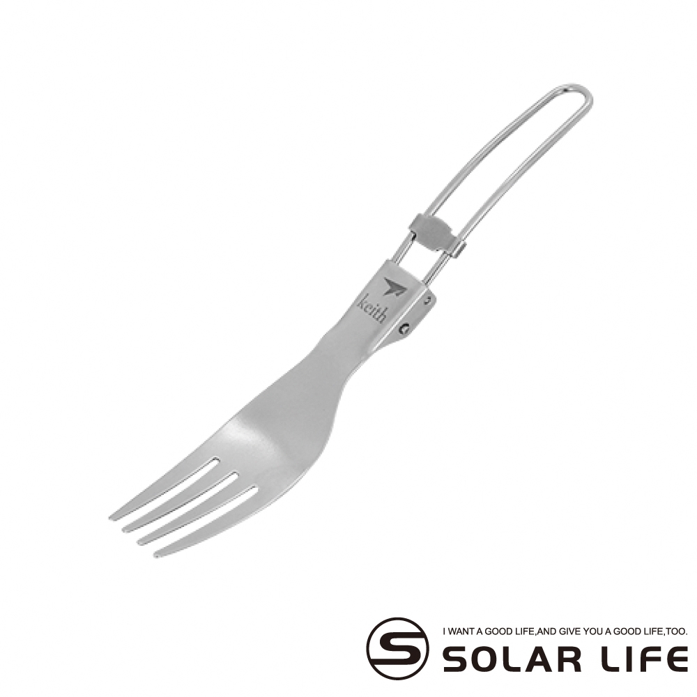 鎧斯Keith Ti5303純鈦環保餐具折疊叉子附收納袋.鈦金屬摺疊握把餐叉蛋糕點心沙拉叉 | 刀/叉/牛排刀 | Yahoo奇摩購物中心