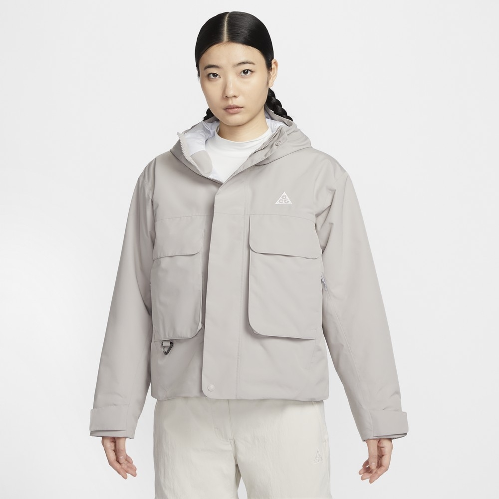 NIKE 耐吉 寬鬆 防潑水 戶外夾克 女休閒外套-灰色 AS W ACG SF PRMLFT SKL PK JKT-FV7328009 | NIKE | Yahoo奇摩購物中心