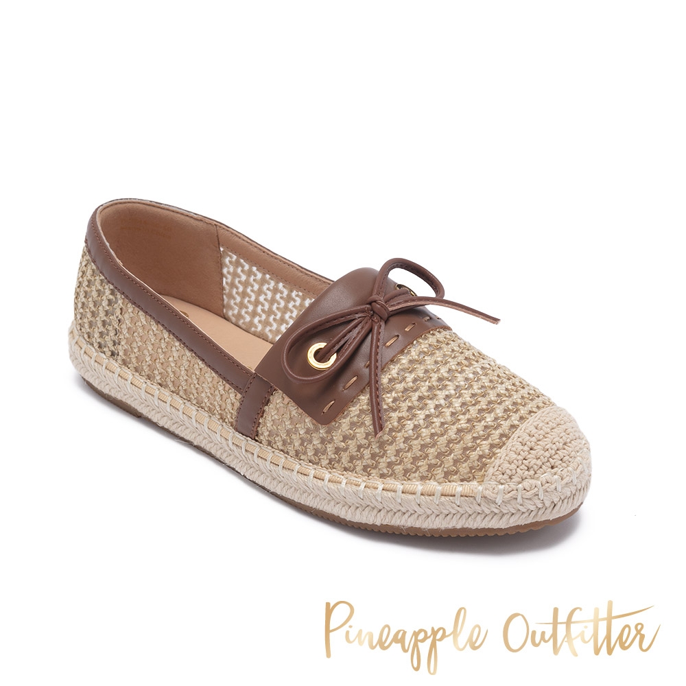 Pineapple Outfitter-EANNA 編織蝴蝶結懶人鞋-米色 | 懶人鞋/便鞋 | Yahoo奇摩購物中心