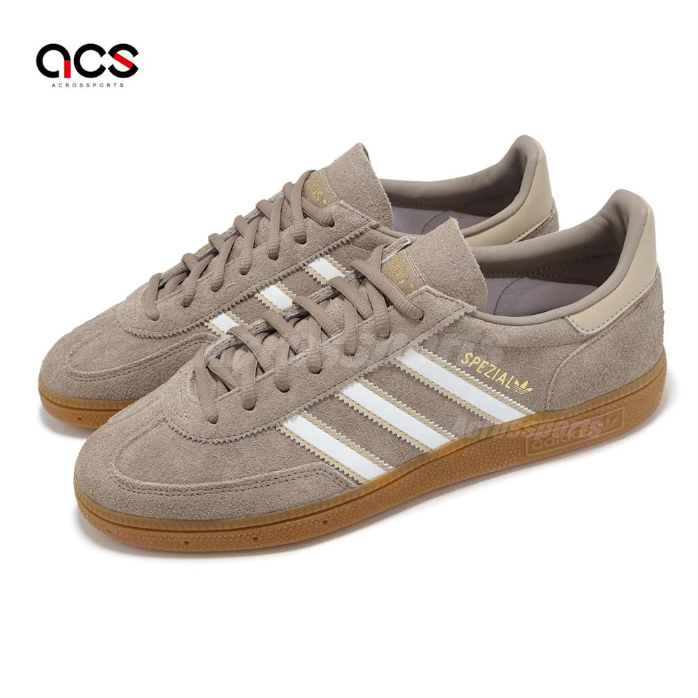 adidas 休閒鞋 Handball Spezial 男鞋 棕 米白 麂皮 膠底 復古 三葉草 愛迪達 JH5443 | 休閒鞋 ...