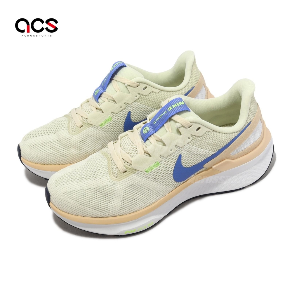 Nike 慢跑鞋 Wmns Air Zoom Structure 25 女鞋 淡綠 藍 氣墊 緩震 運動鞋 DJ7884-004 | 慢跑鞋 ...