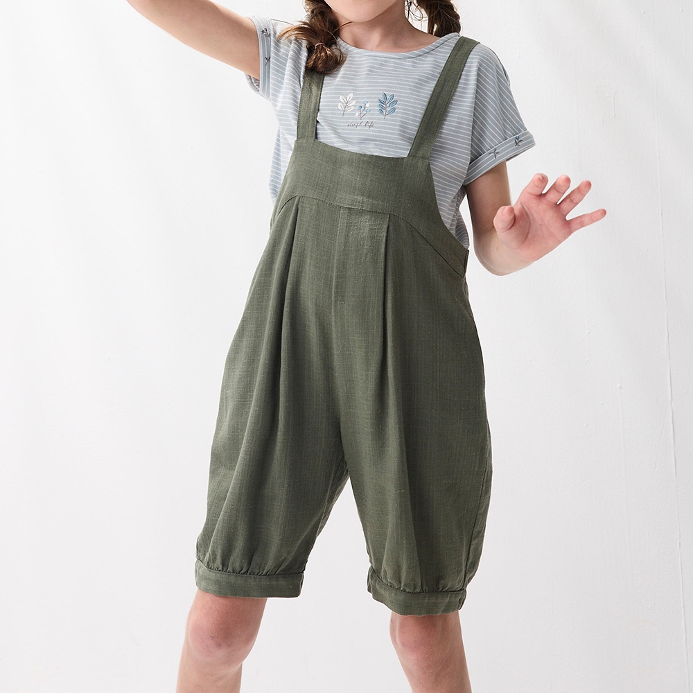 PIPPY俏皮吊帶褲 綠-130 | PIPPY童裝 | Yahoo奇摩購物中心